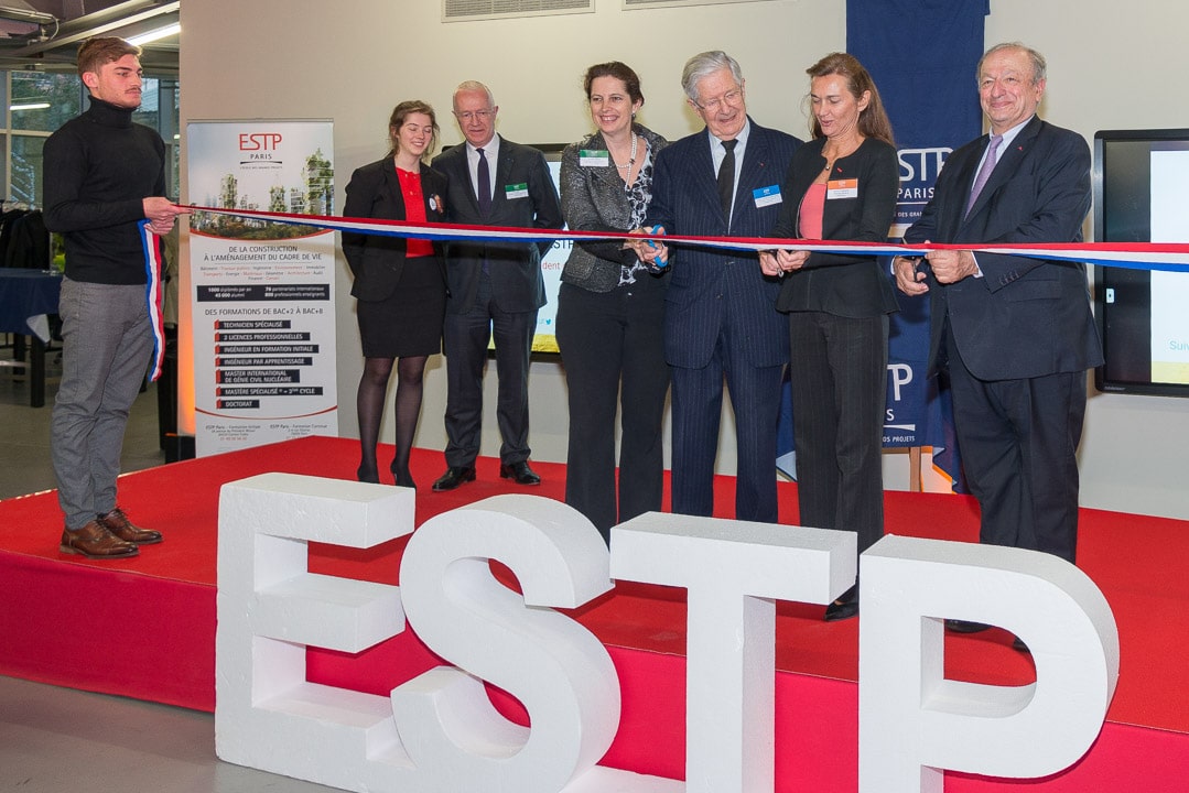 Louis Vicat entre à l’ESTP Paris