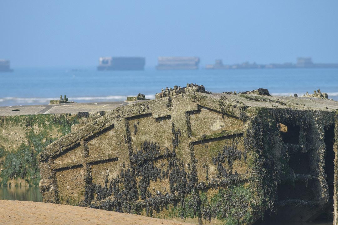 Port artificiel d’Arromanches ou l’indispensable ravitaillement - ACPresse