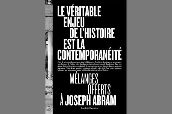 Ouvrage hommage à Joseph Abram - ACPresse