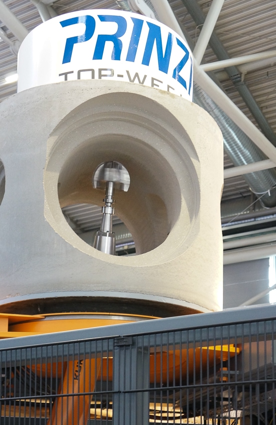 Bauma 2013 - Prinzing : Pièces spéciales en béton - ACPresse