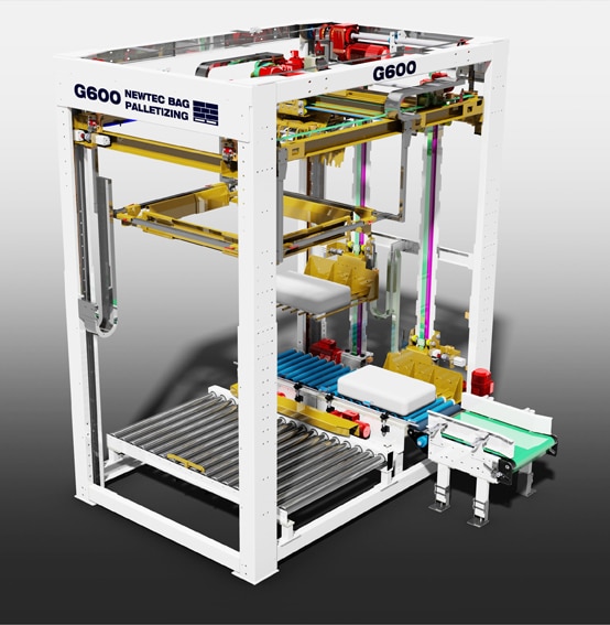 Newtec Bag Palletizing : Une gamme plus rapide, plus optimisée - ACPresse
