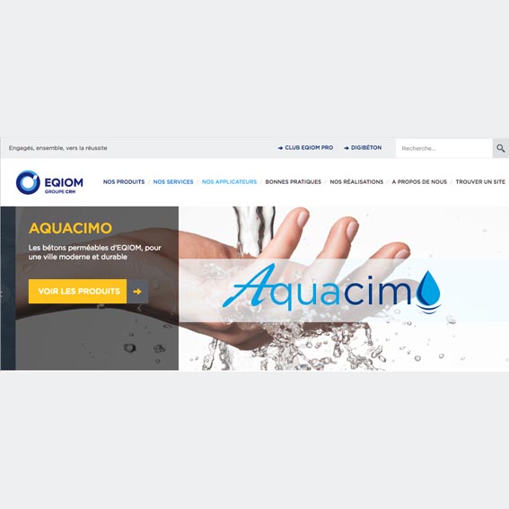 Lancement du site dédié à l’activité “Bétons” d’Eqiom