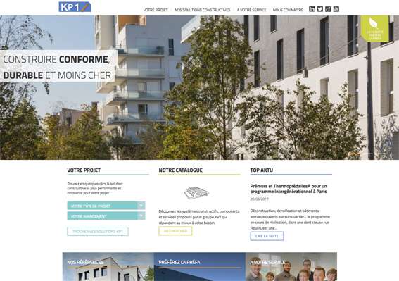 KP1 refond son site Internet KP1 refond son site Internet